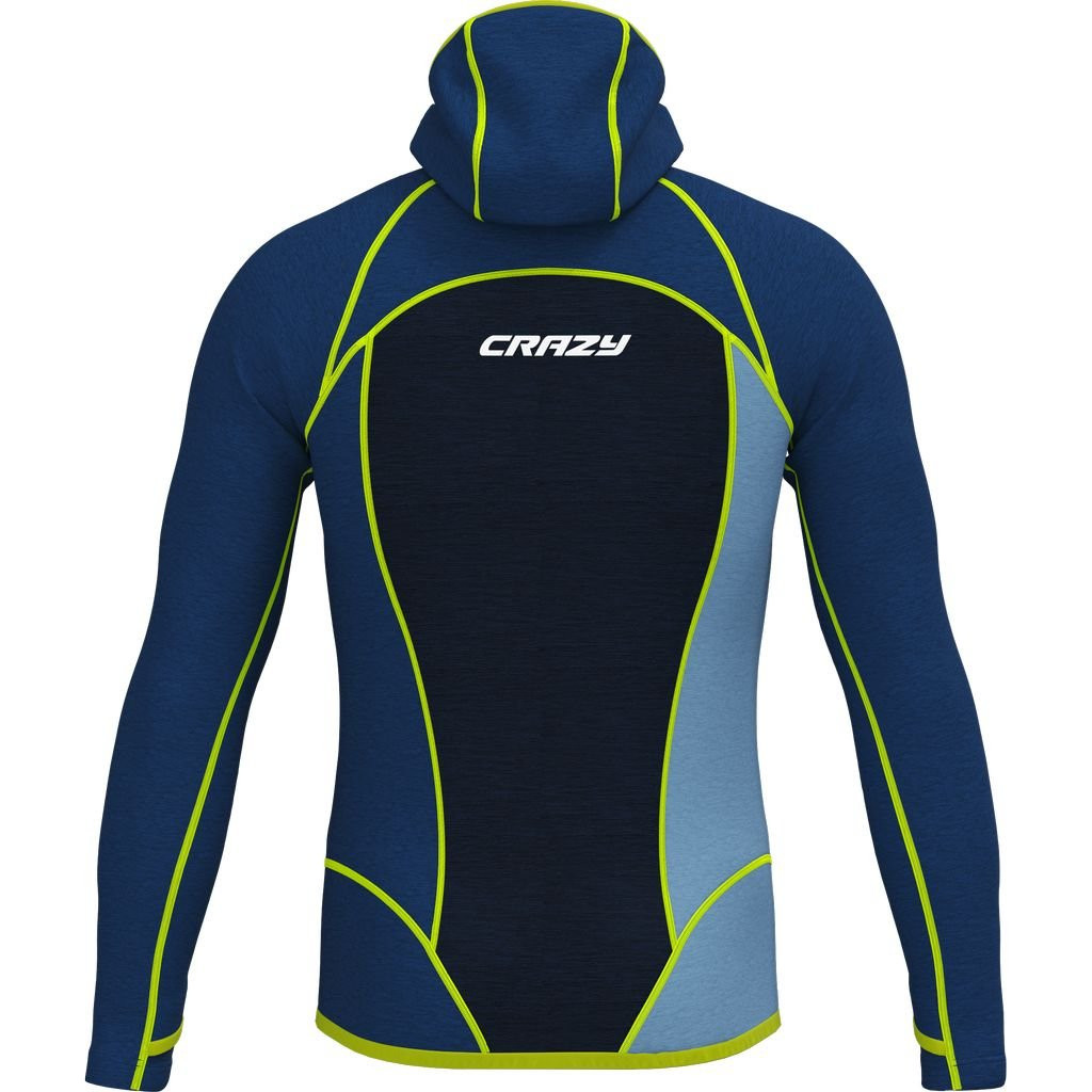 Warm and breathable Crazy Pull Resolution Man hooded mountain jacket