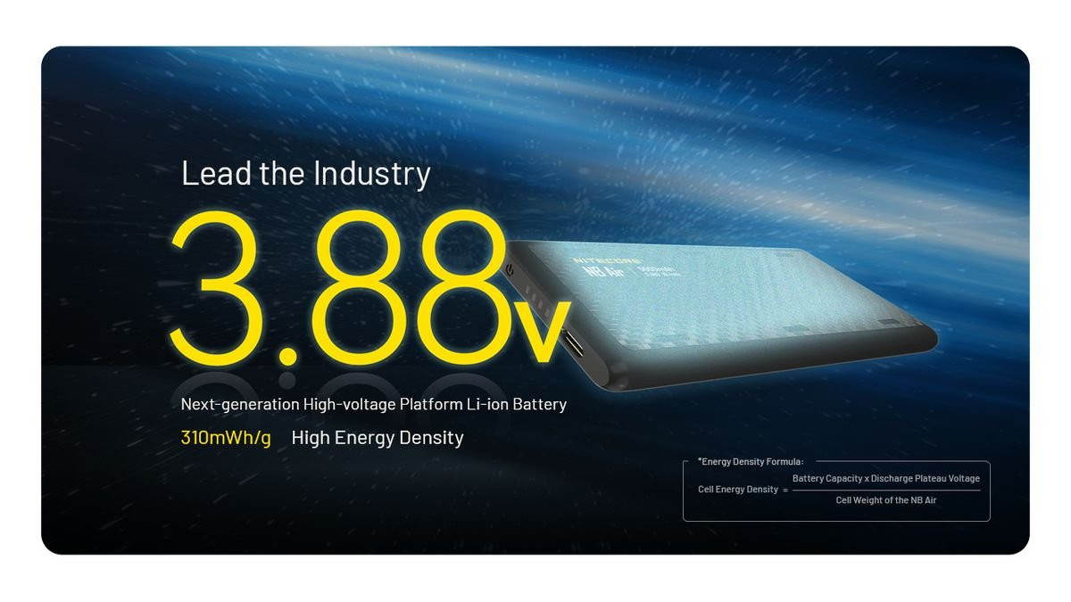 Nitecore NB Air 5000 Lightweight Power Bank