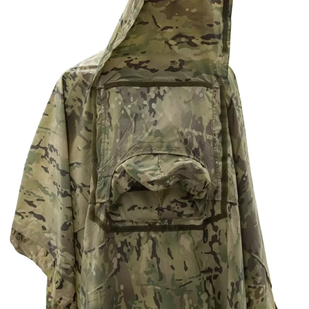 Carinthia Poncho Pro Rain Multicam: an indispensable companion in bad ...