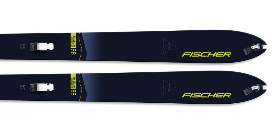 Fischer Excursion 88 Crown/Dual-Skin Xtralite : Nordic backcountry skis