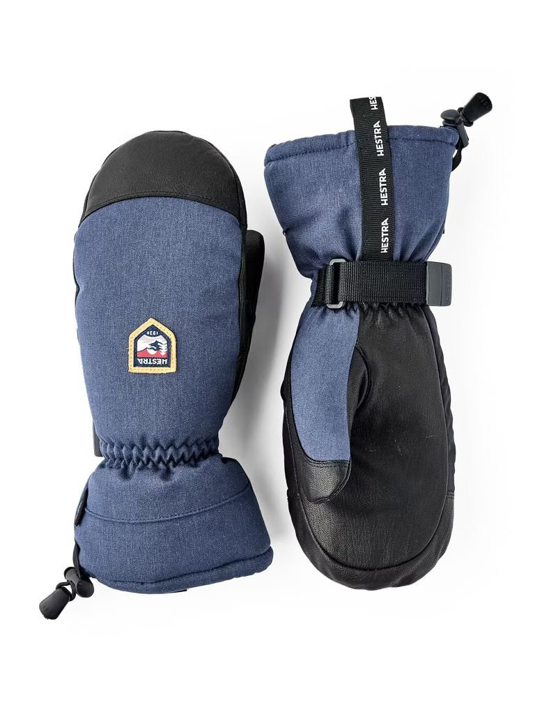 Warm, waterproof Hestra CZone Mountain Mitt in leather