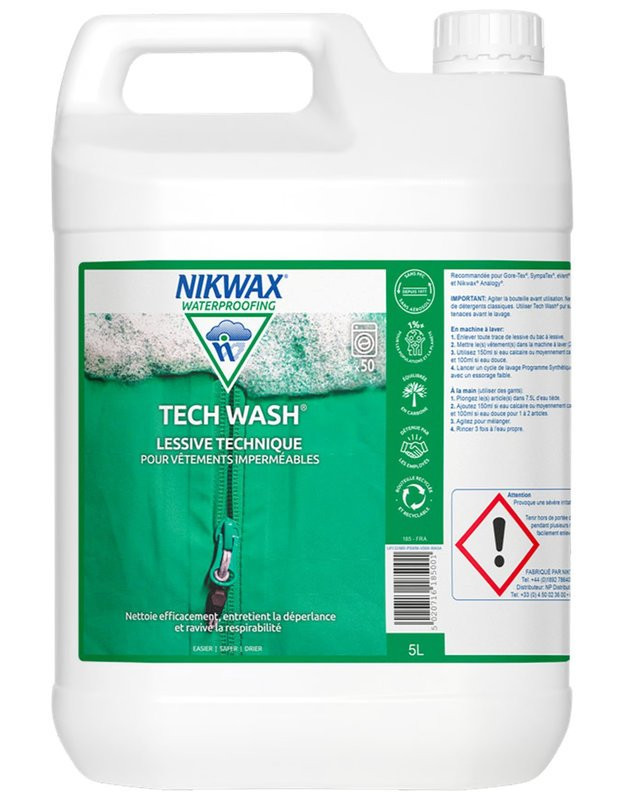 Nikwax Tech Wash for Gore-Tex and waterproof clothing