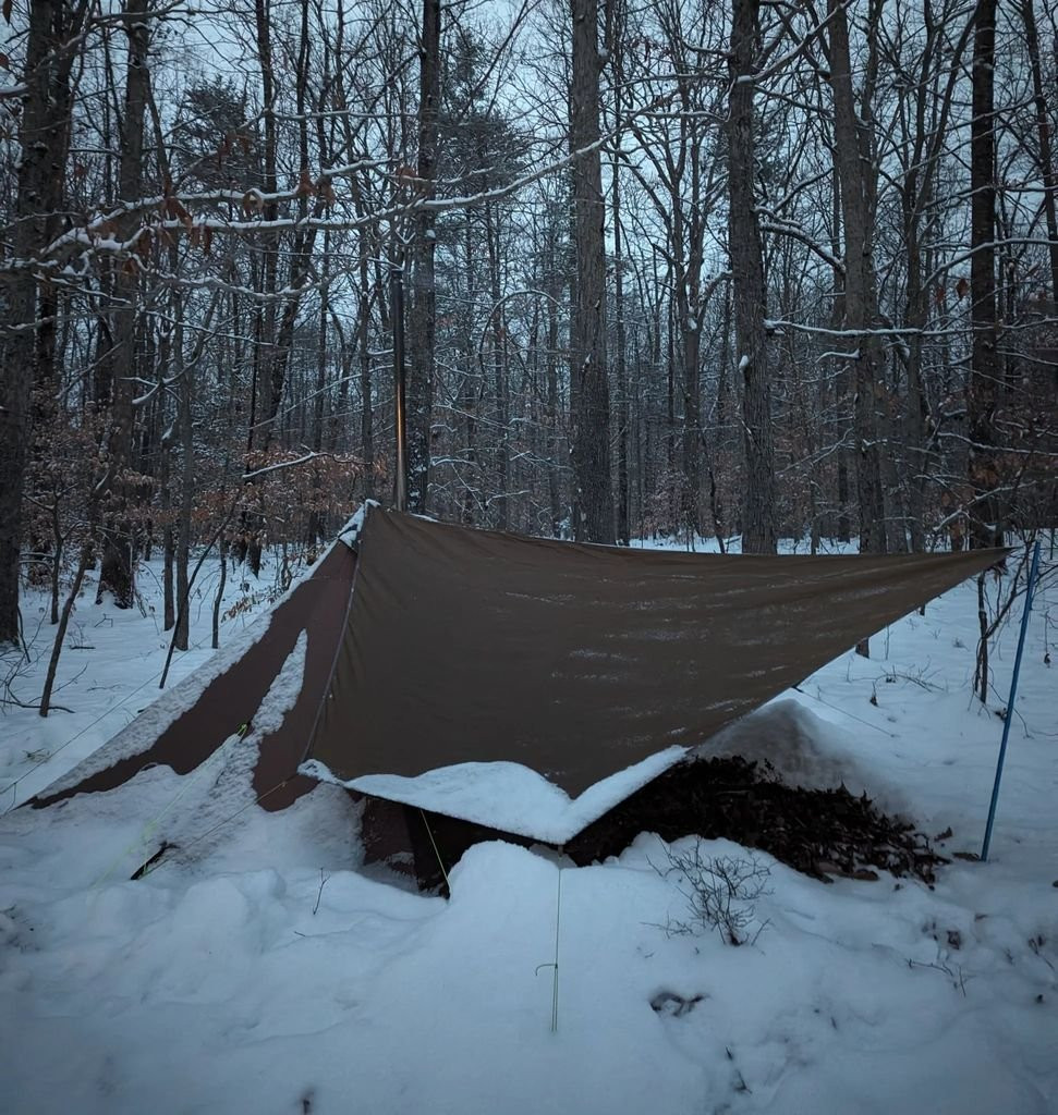 Luxe Outdoor Mini-Tarp S for the Mini Peak XL tipi