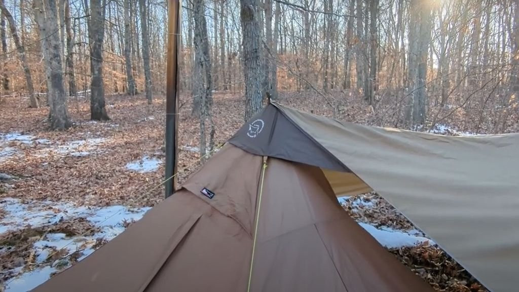 Luxe Outdoor Mini-Tarp S for the Mini Peak XL tipi
