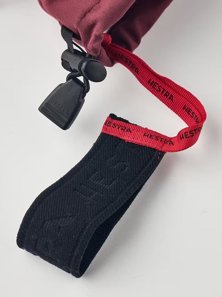 Warm leather mittens with removable lining Hestra Heli Ski Female Mitt