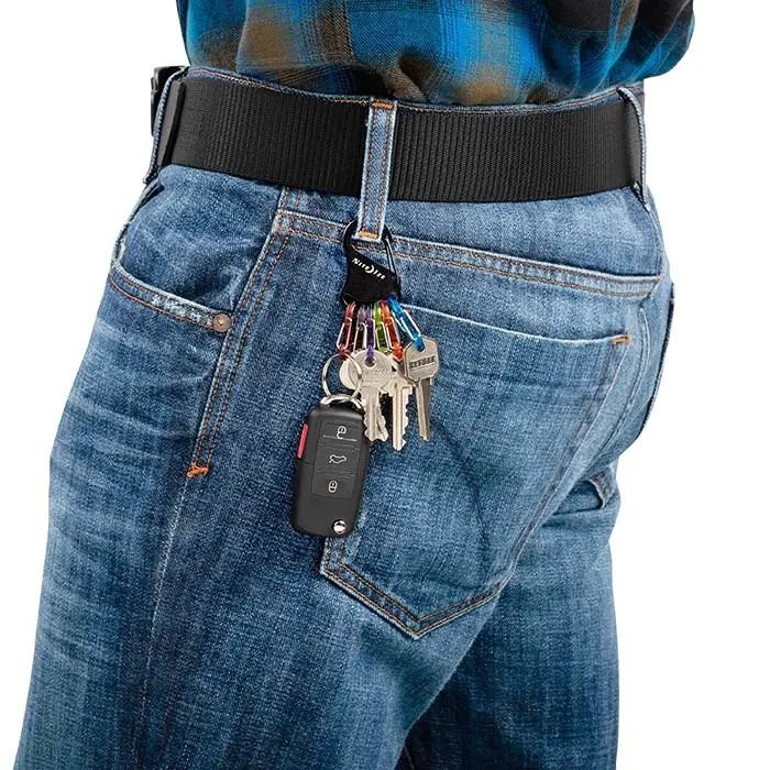 Key ring with carabiner clip Nite Ize KeyRack S-Biner