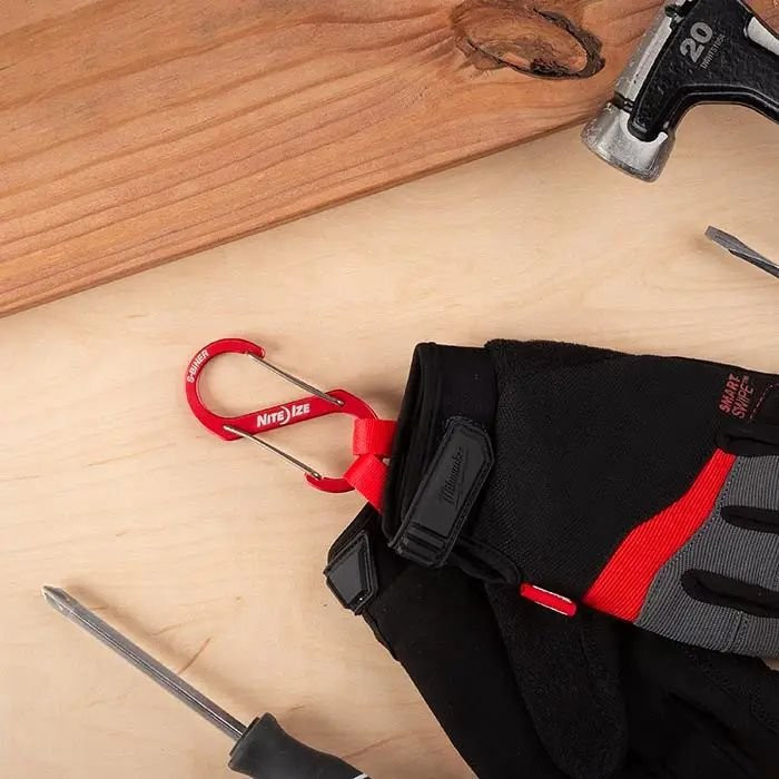 Two-opening carabiner Nite Ize S-Biner Aluminium Dual Carabiner
