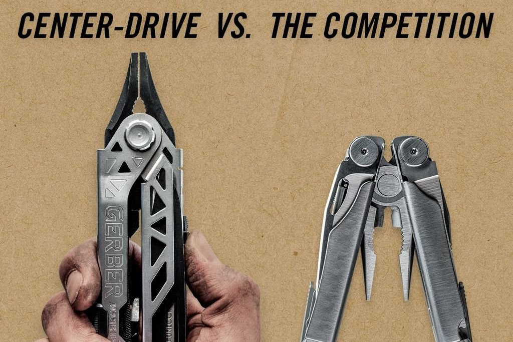 Gerber Center-Drive w. Belt a portable toolbox with 16 functions.