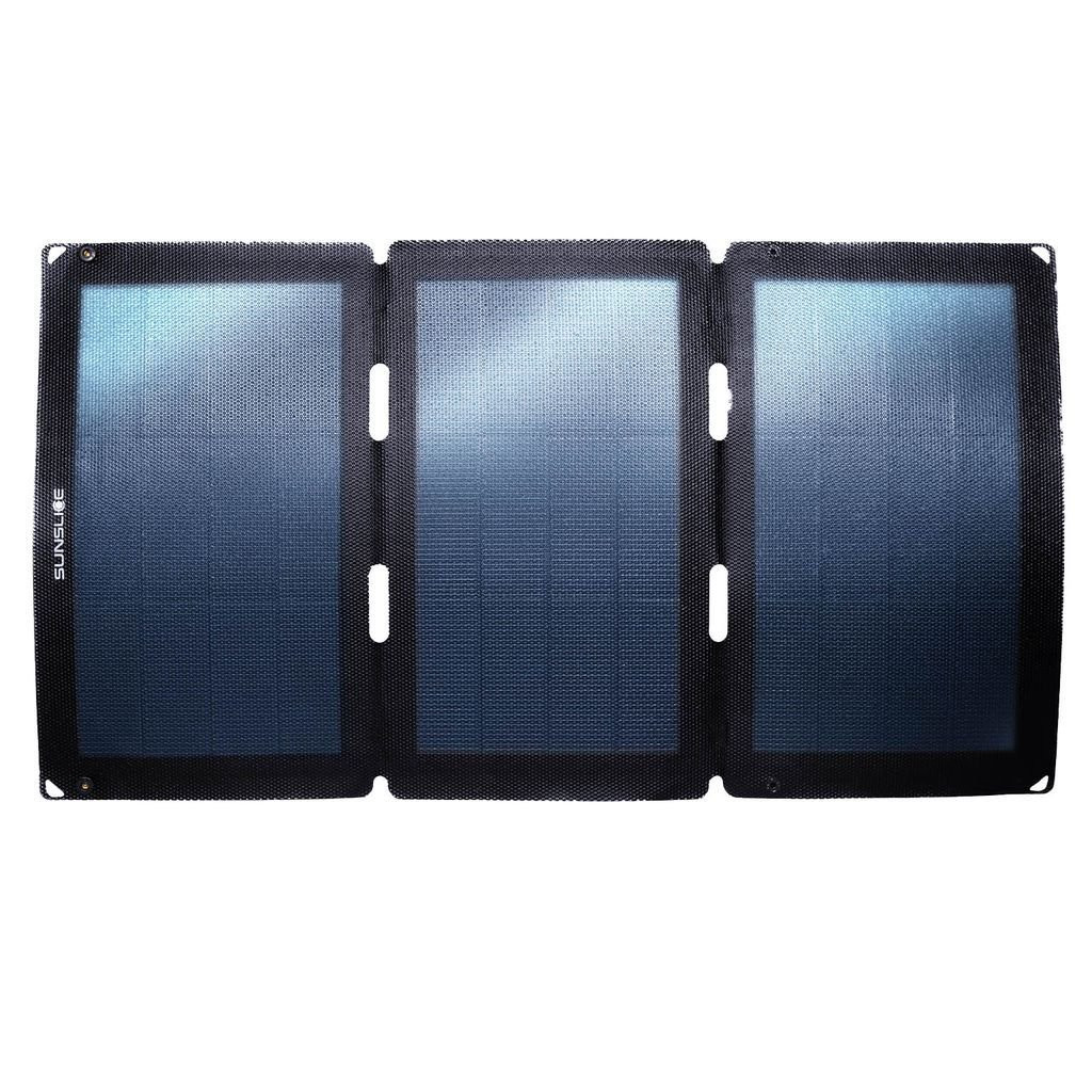 Lightweight, flexible solar panel for travel and hiking Sunslice Fusion FLEX 24