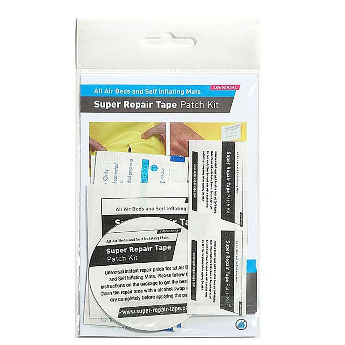 Super Repair Tape Patch Kit: All air beds and Self Inflating Mats