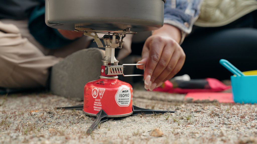 MSR Switch Stove System - Modular stove for bivouacs and camping