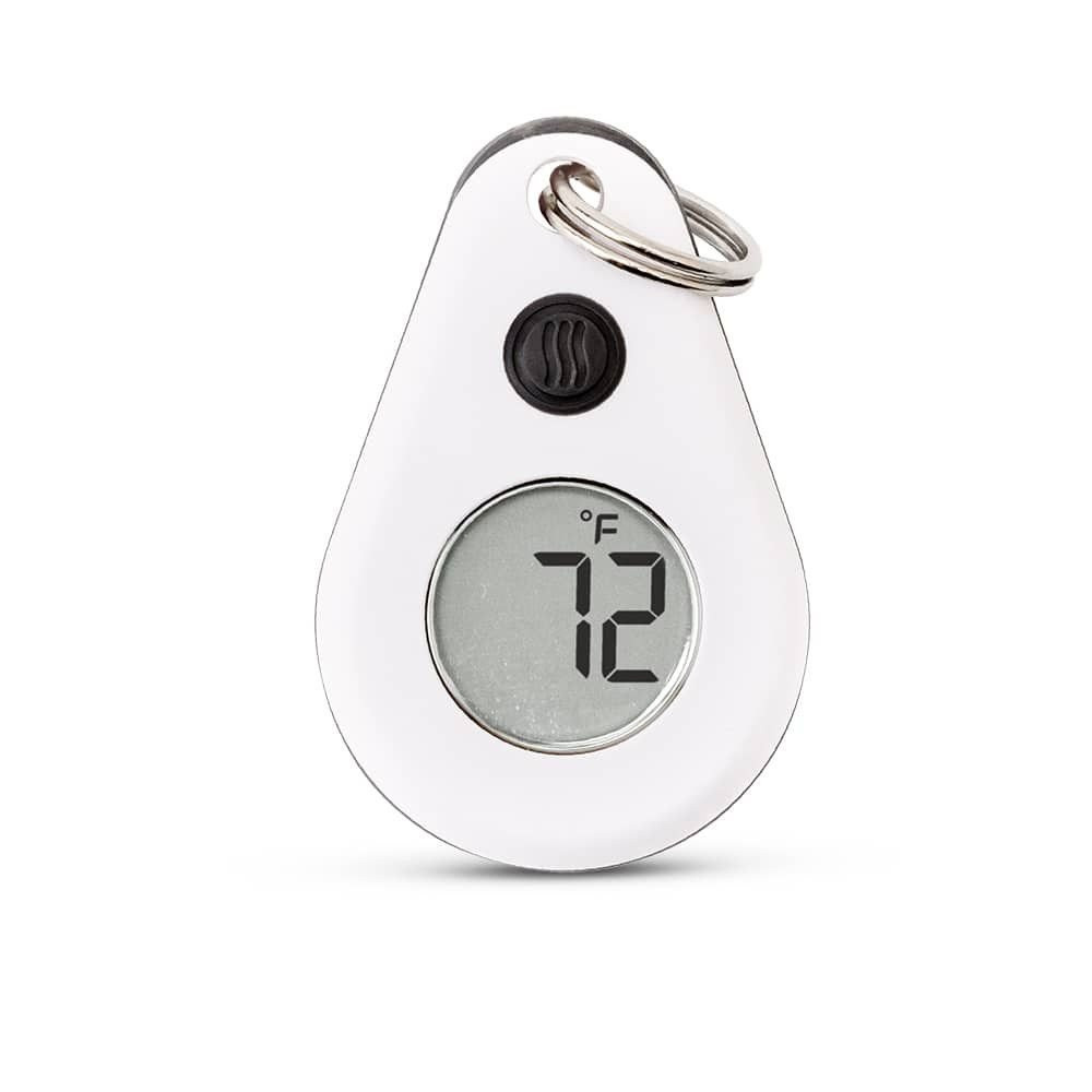 Mini digital thermometer to clip onto your rucksack Thermoworks Thermodrop