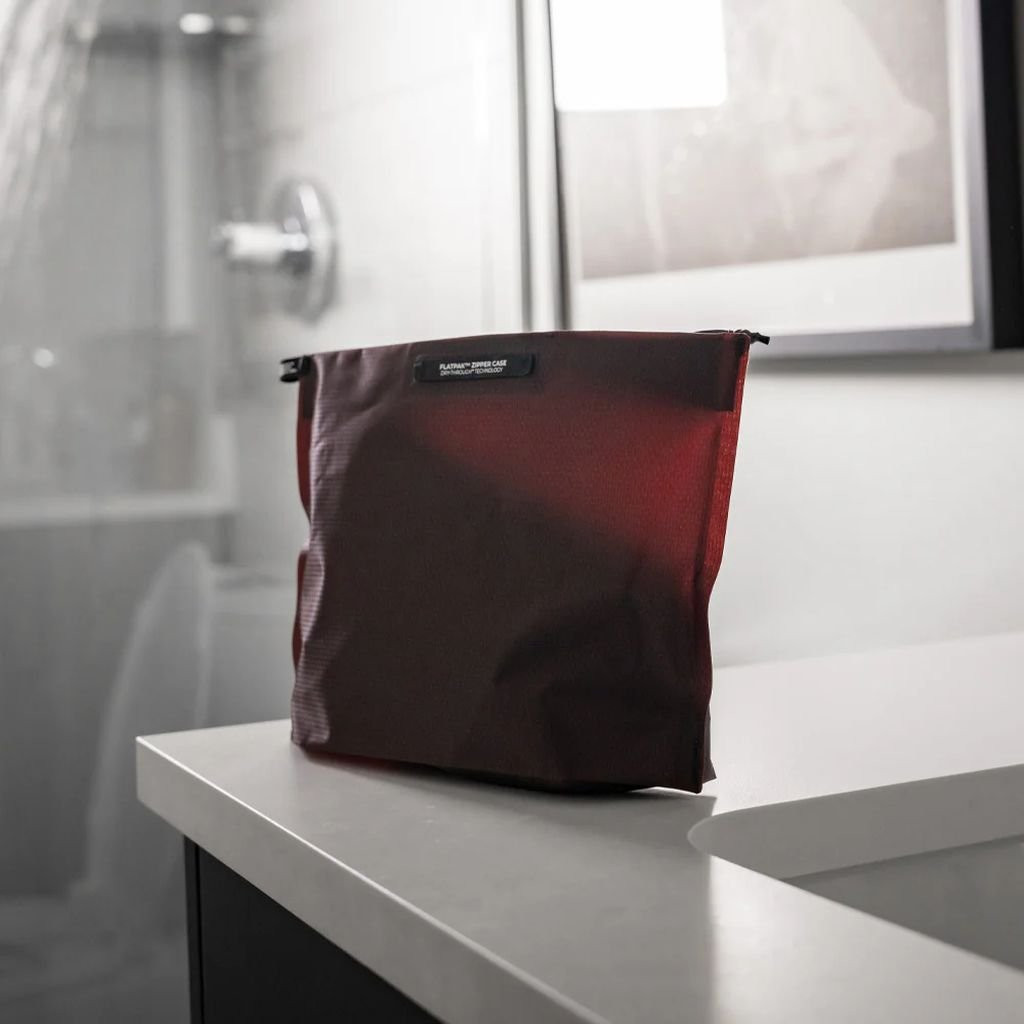 Ultra-light waterproof toiletry bag FlatPak Zipper Toiletry Case