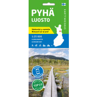 Pyhä-Luosto 1:25 000, Outdoor Map - Finland